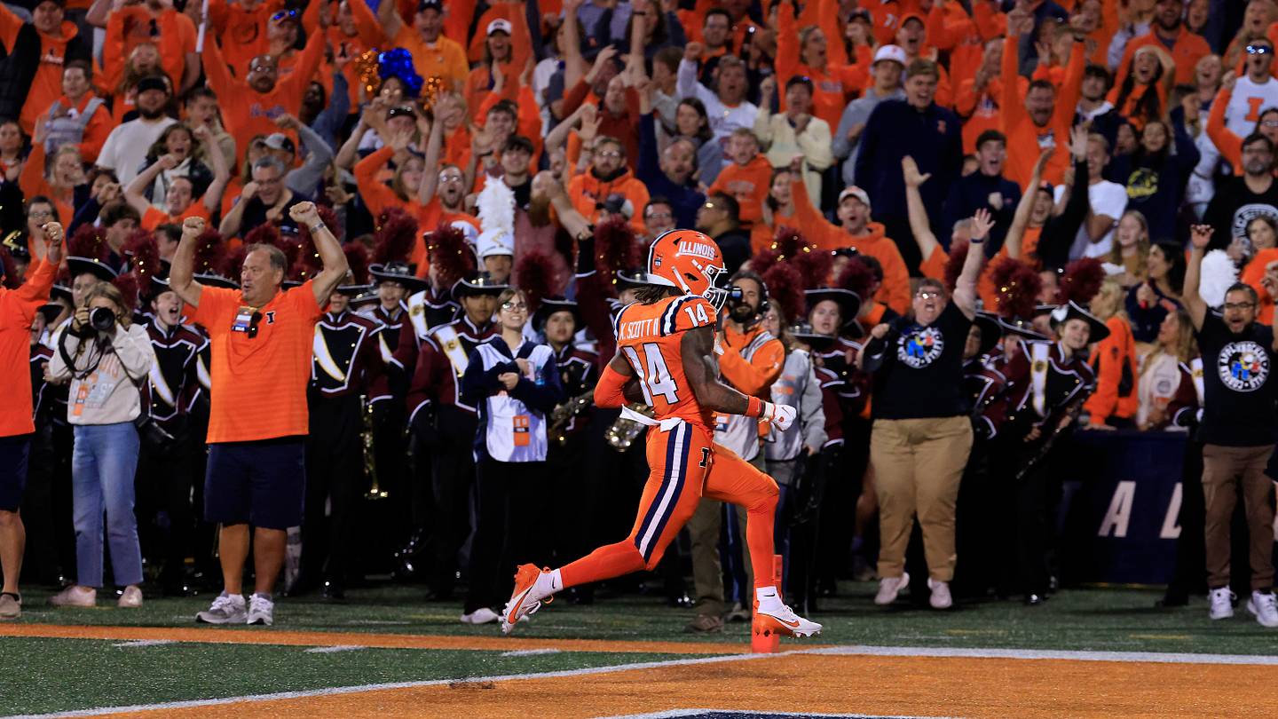 5 observations from the massive Illinois football win over Kansas