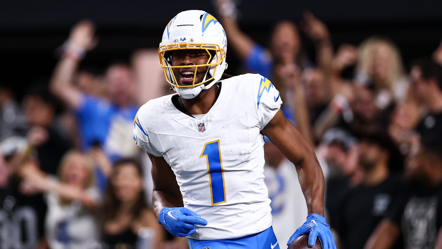 Quentin Johnston joins elite company in Chargers' win over the Raiders