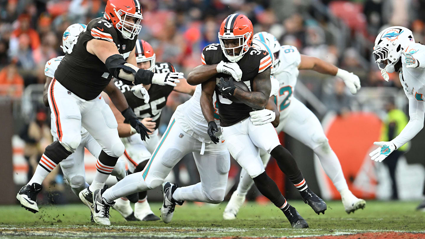 Browns inactives for Week 18 against Baltimore Ravens