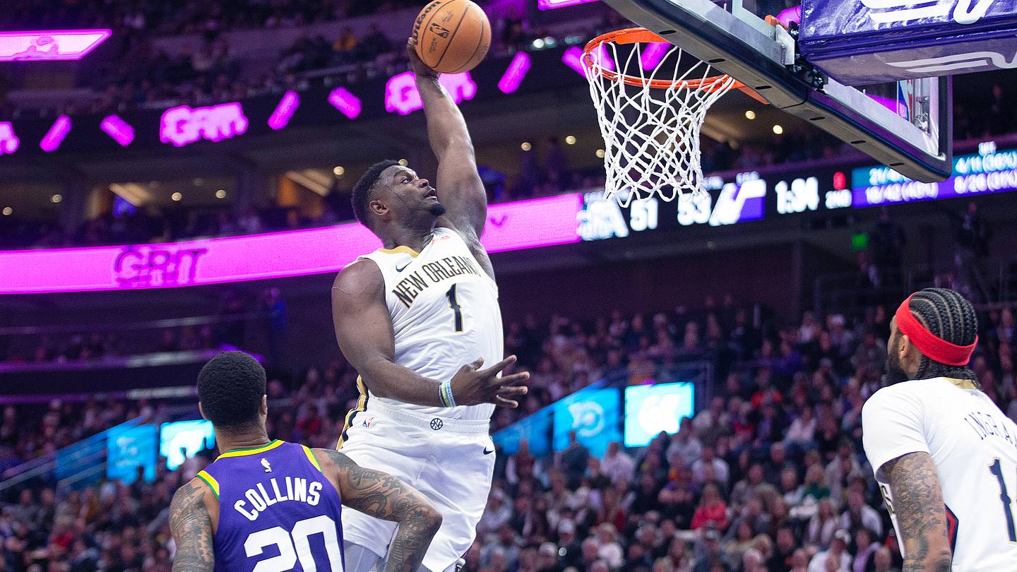 Zion Williamson reveals 1 way he would participate in the NBA Slam Dunk ...