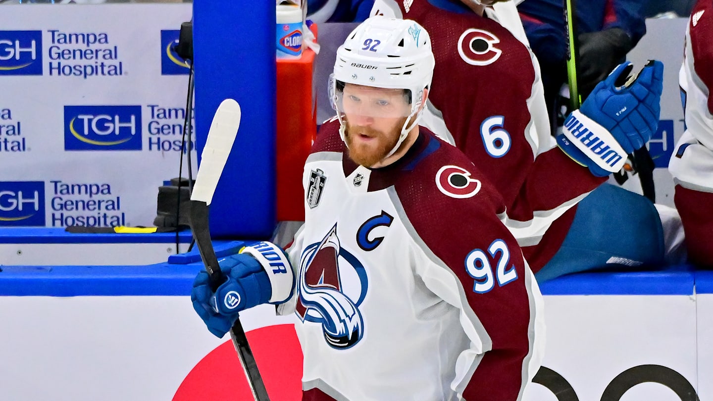 “It was awesome”: Colorado Avalanche captain Gabe Landeskog hits ice ...