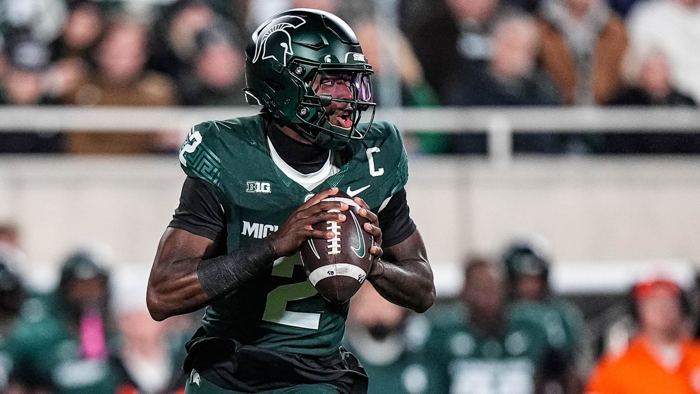 Aidan Chiles officially puts an end to his Michigan State football career