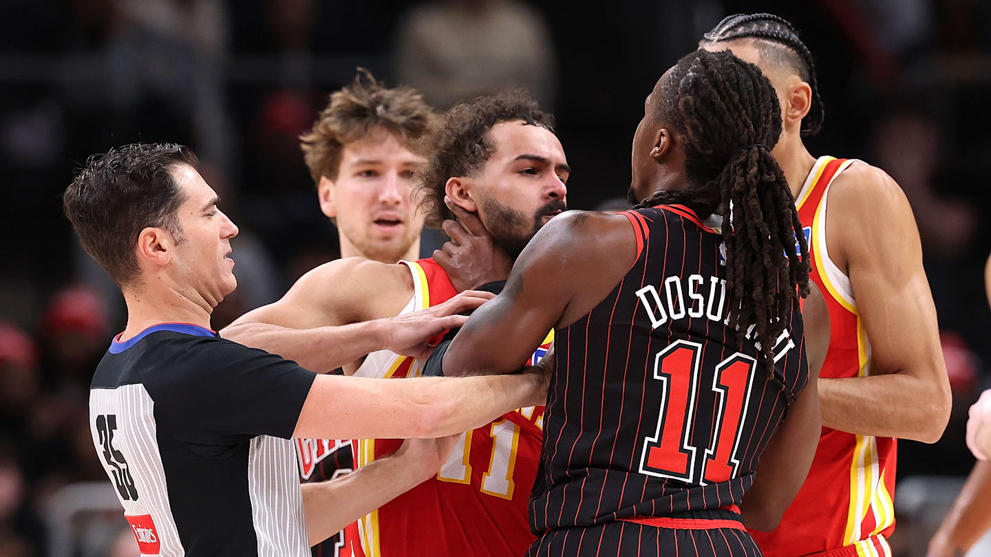 Former Illinois point guard got into a heated altercation with Trae Young