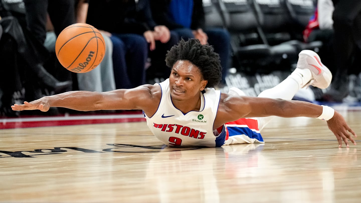 Ausar Thompson making Jaden Ivey's return awkward for the Pistons