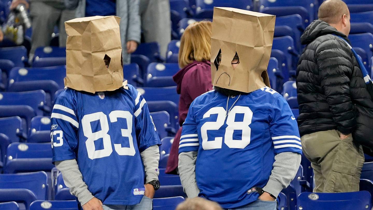 Colts fans receive the worst insult a fan can receive in recent NFL fan ...