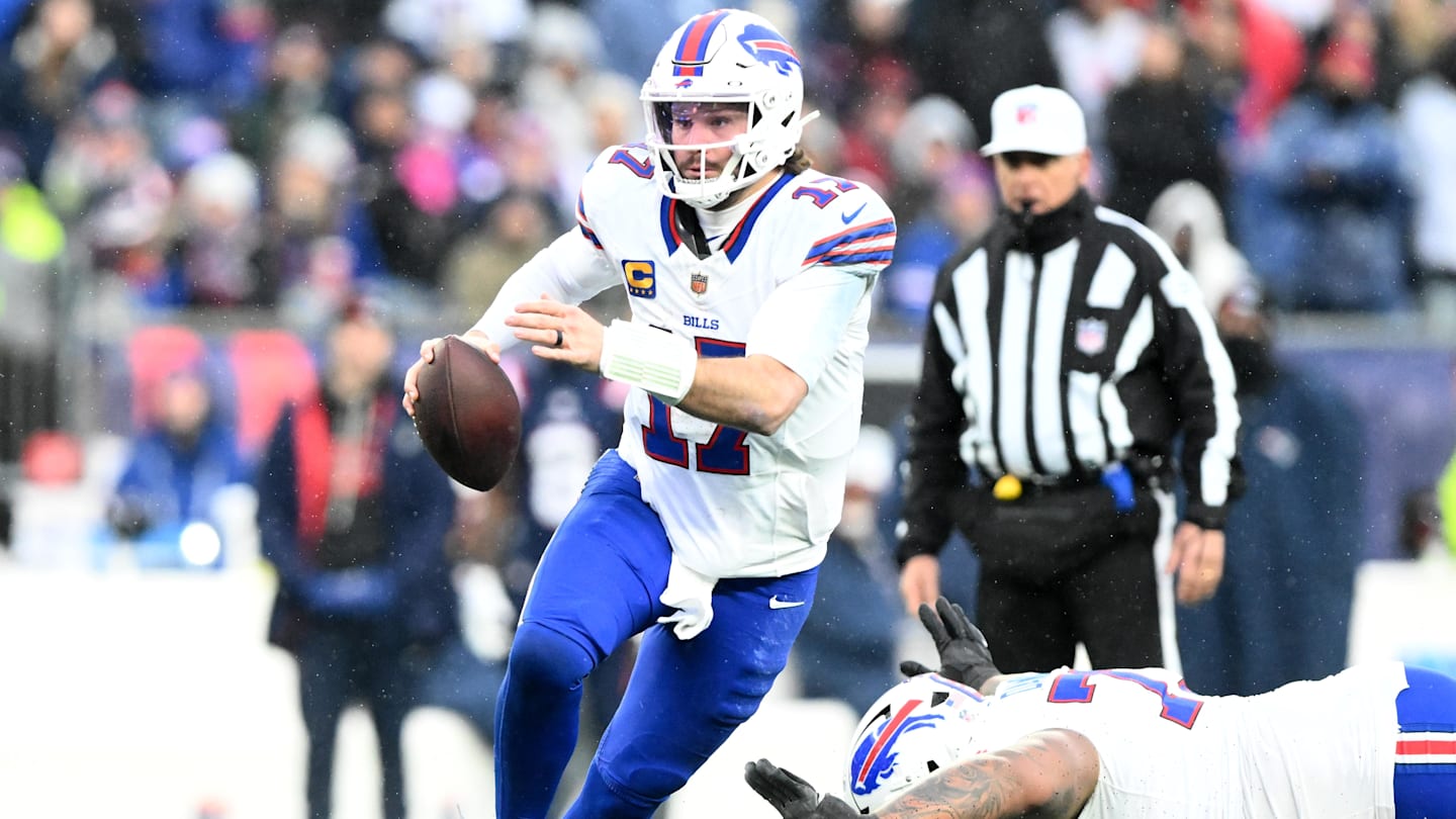 Josh Allen's foot injury 'as healthy it's been in a while' entering ...