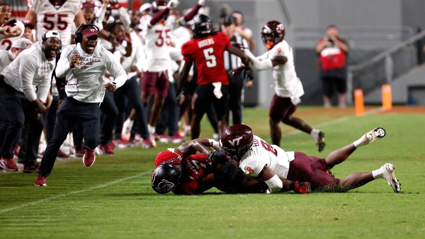 Another Virginia Tech football domino falls following Brent Pry's ...