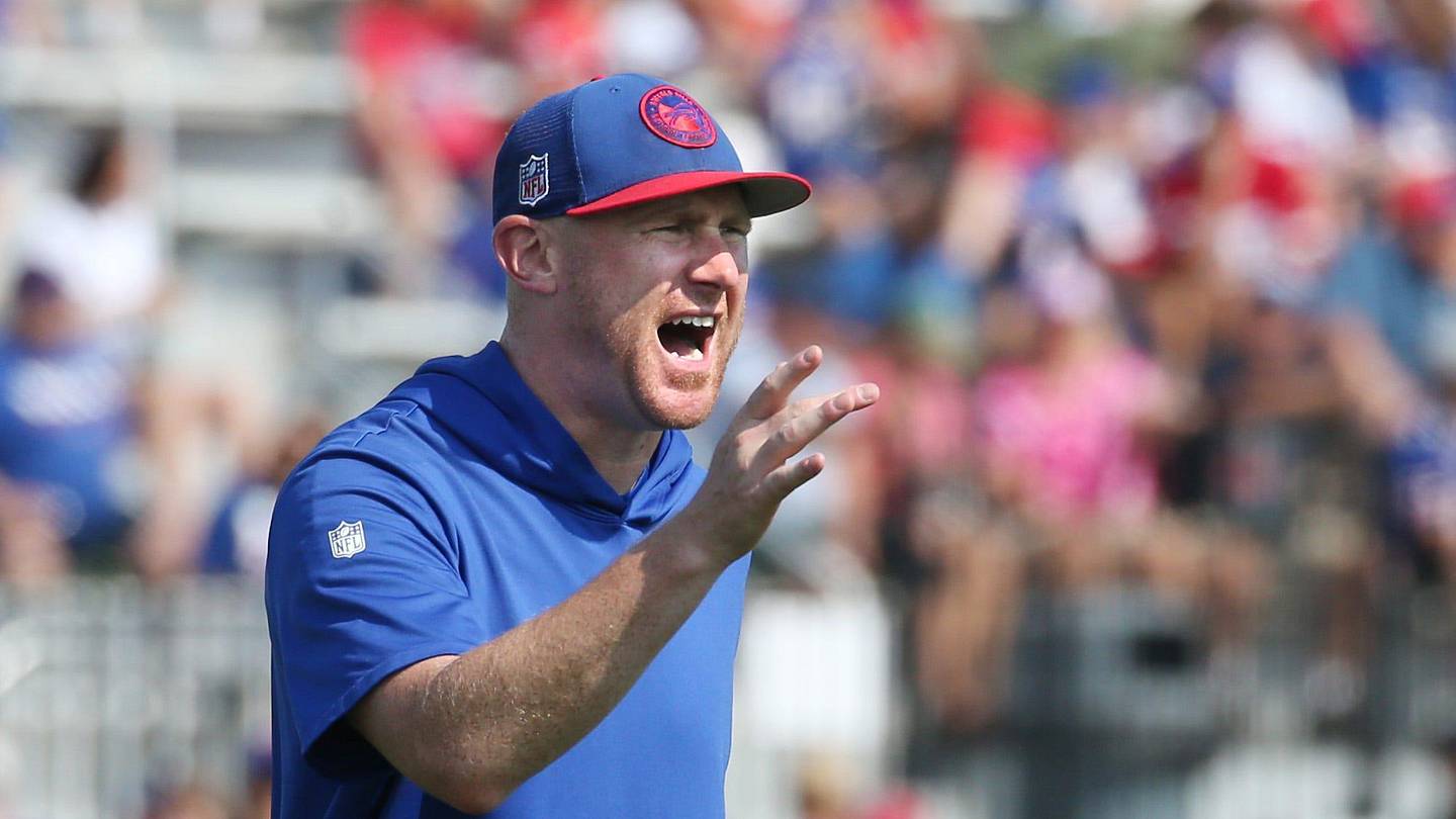 The Bills' Chief Remaining Offseason Duty Tasks Joe Brady With Rapidly ...