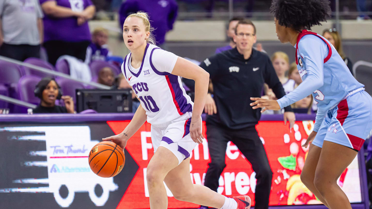 Women's Basketball: No. 12 TCU Dominates Louisiana Tech 92-41