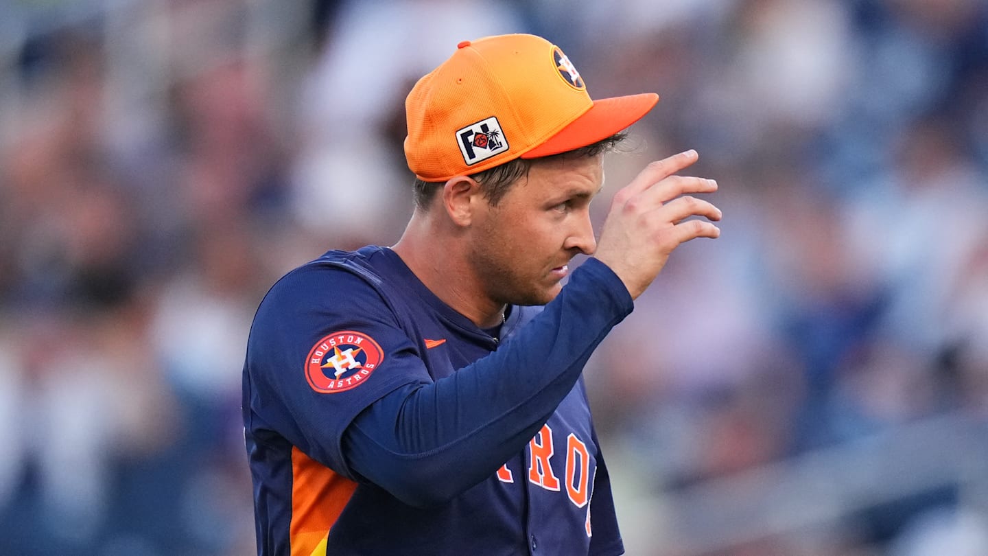 Astros lose key rotation piece as worst fears are confirmed