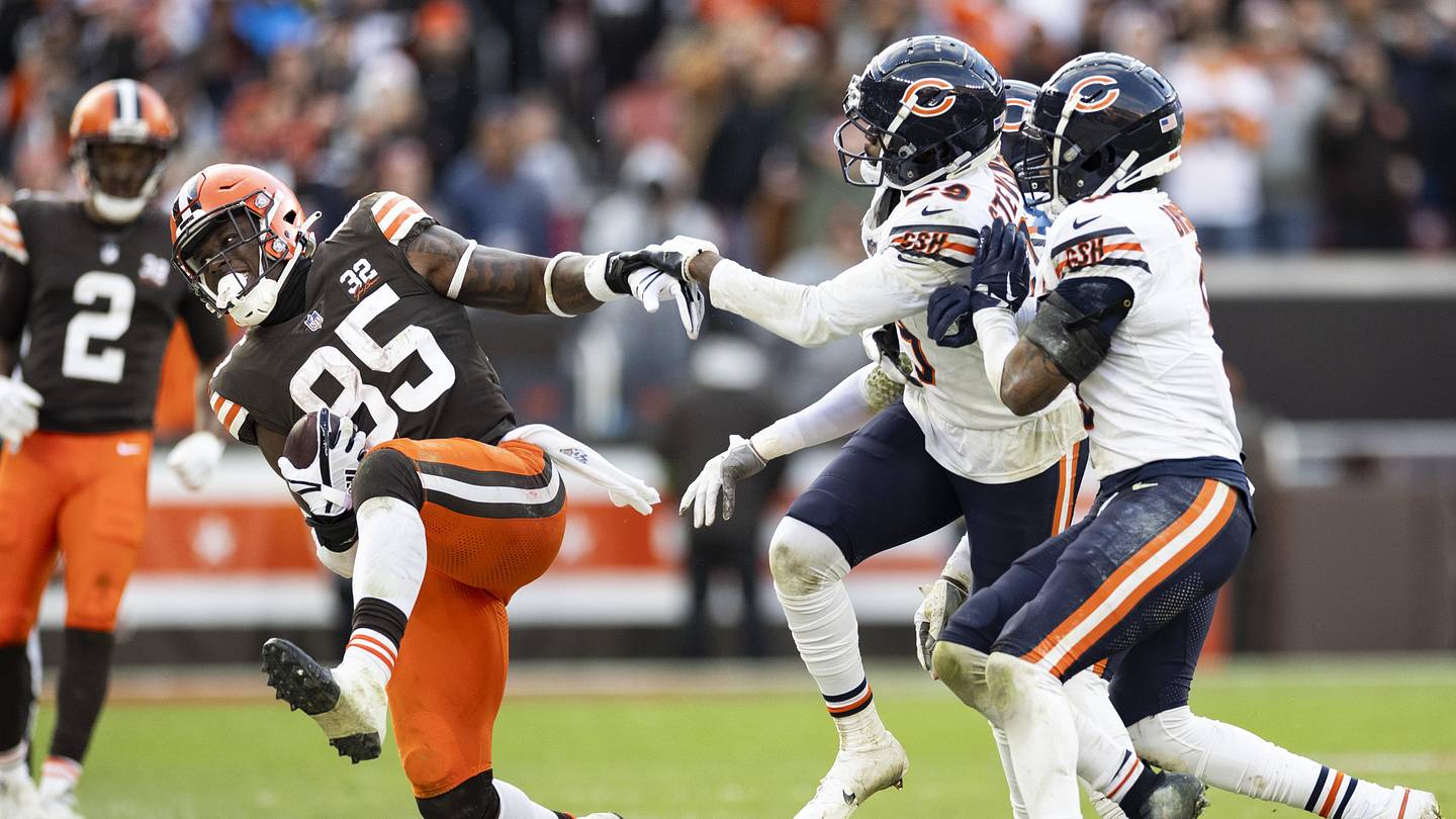 Chicago Bears and Cleveland Browns Week 15 TV, radio, betting