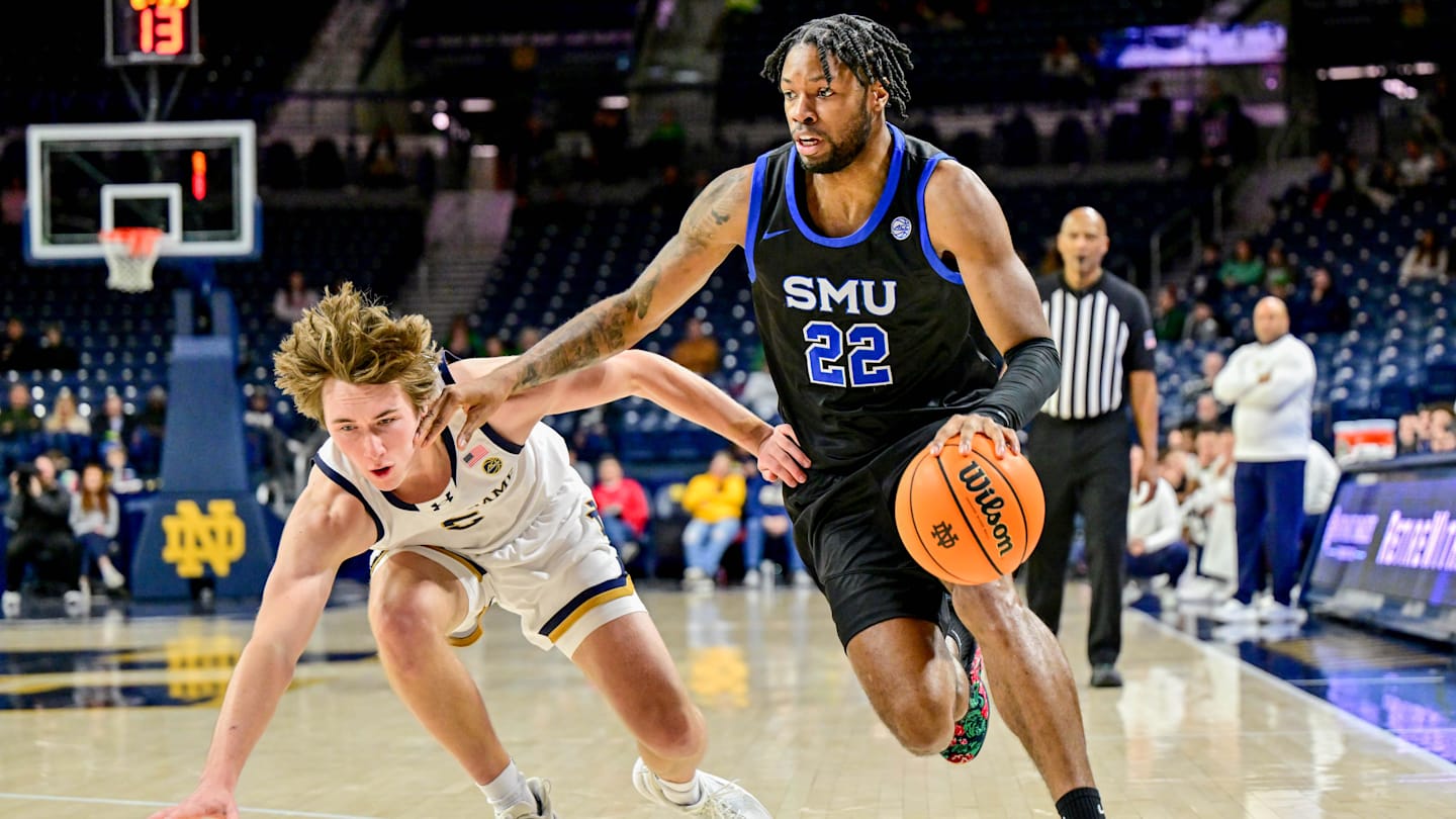 SMU Routs Notre Dame in South Bend, Extending Irish Basketball Woes