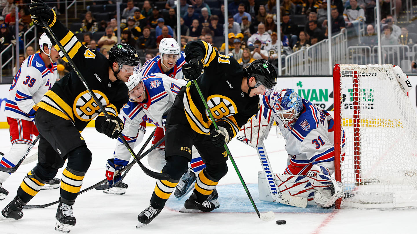 Breaking down the projected opening night forward lines for the Bruins