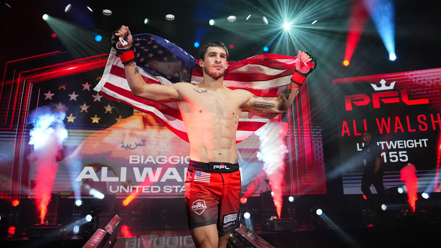 MMA Twitter reacts to another massive knockout for Biaggio Ali Walsh ...