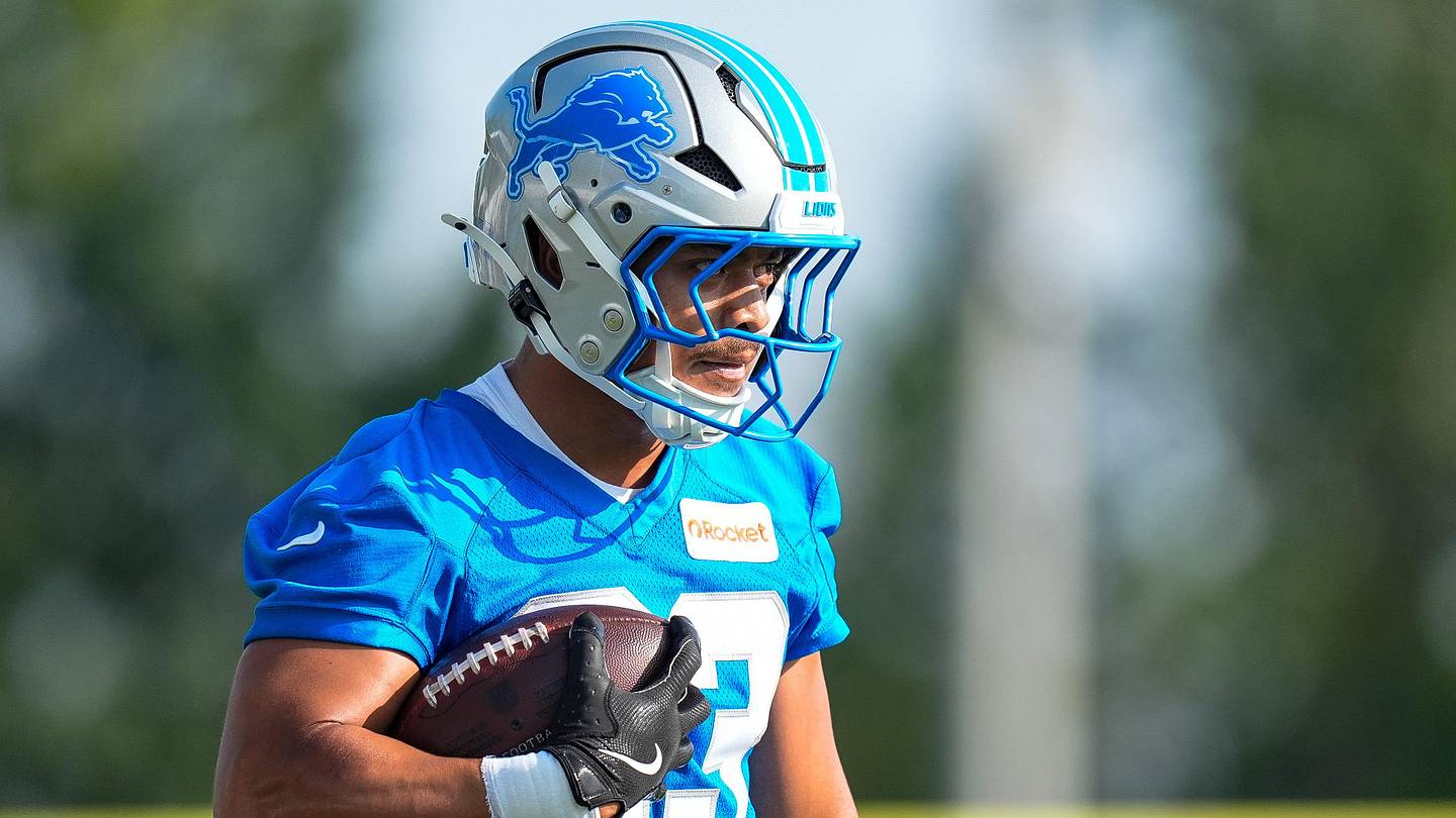 Lions RB Finally Returns to Practice After Lengthy Absence