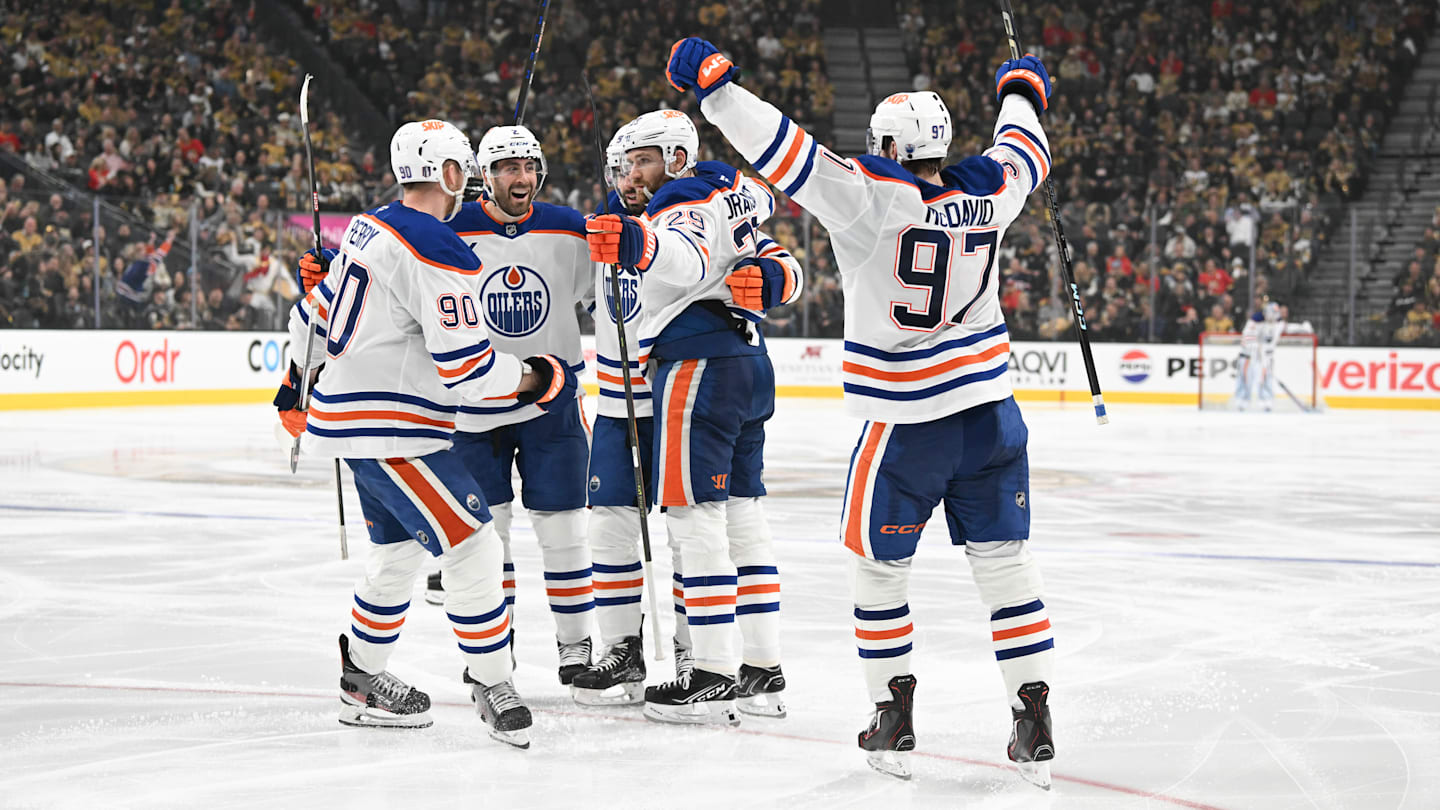 Edmonton Oilers recover, take 2-0 series lead on Vegas Golden Knights