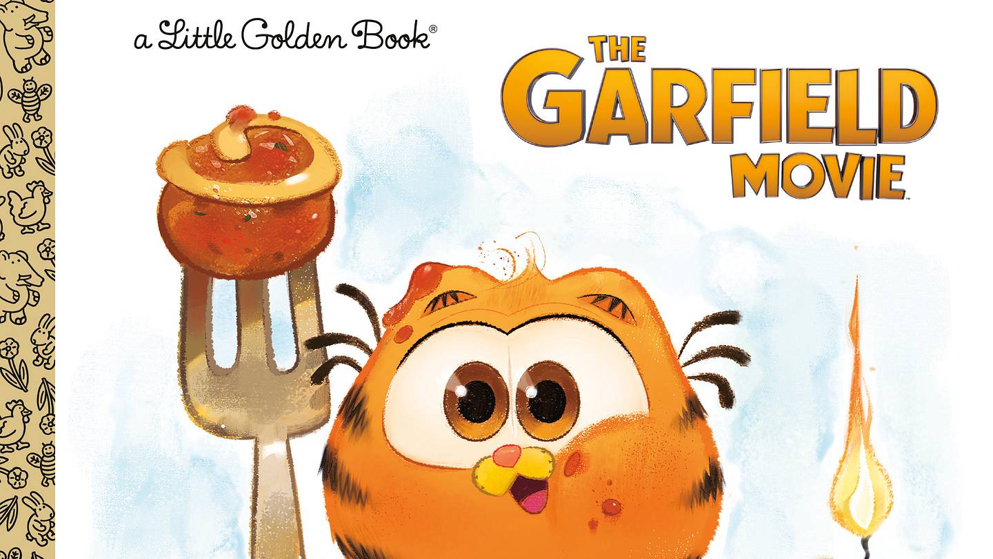 The Garfield Movie gets its own Little Golden Book