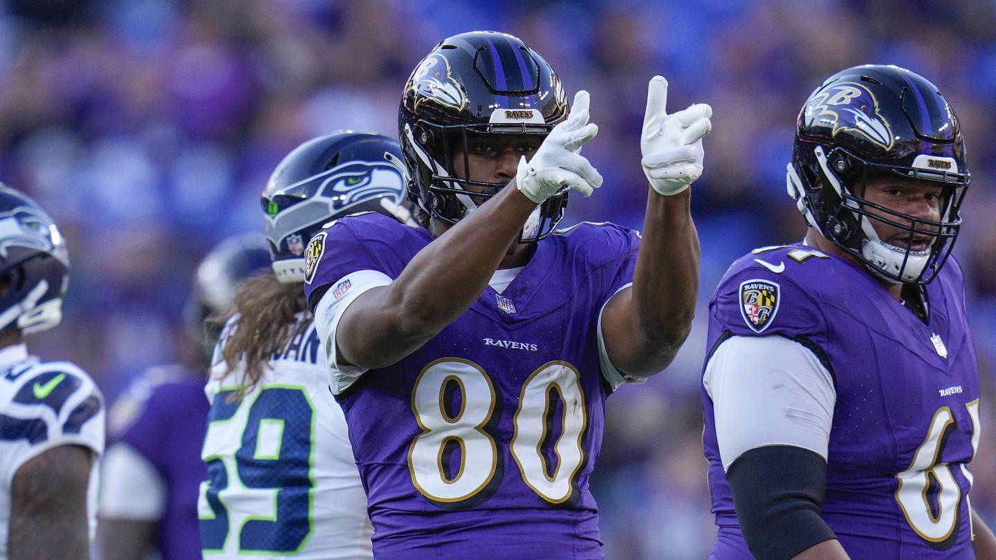 Ravens TE Embracing Versatility