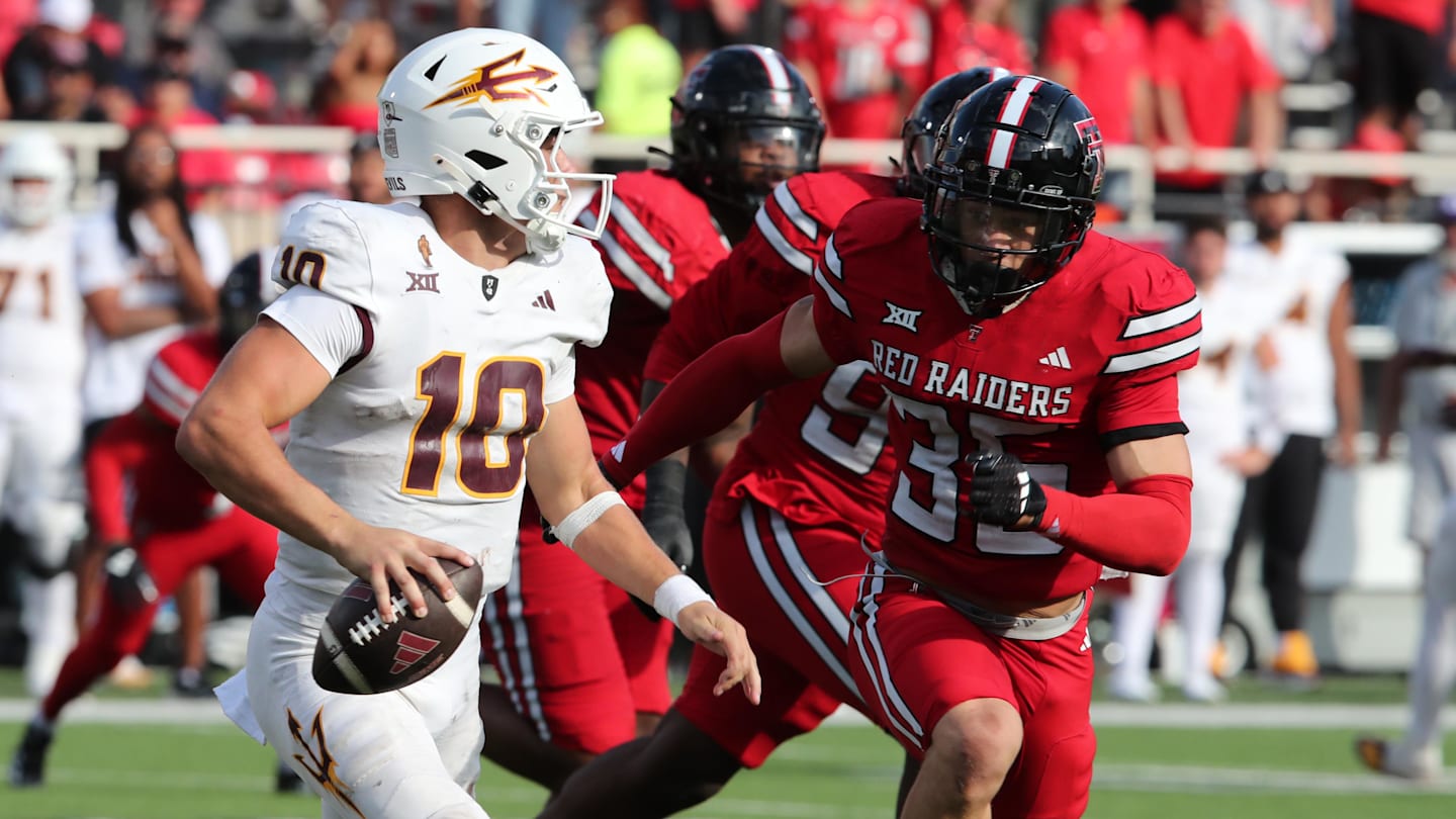 Arizona State's Kickoff Time vs Texas Tech Revealed