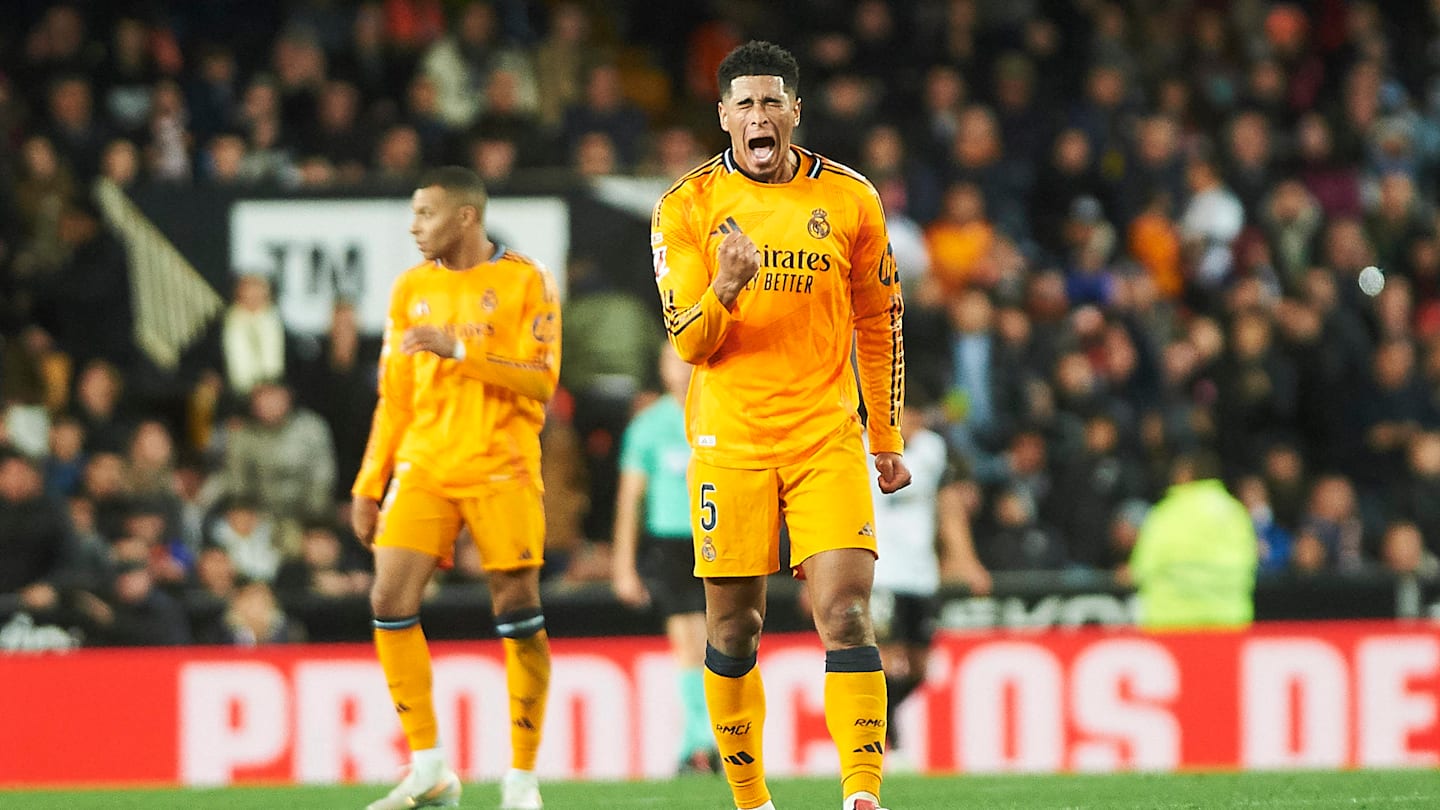 Valencia 1-2 Real Madrid: Player Ratings As Jude Bellingham Snatches ...