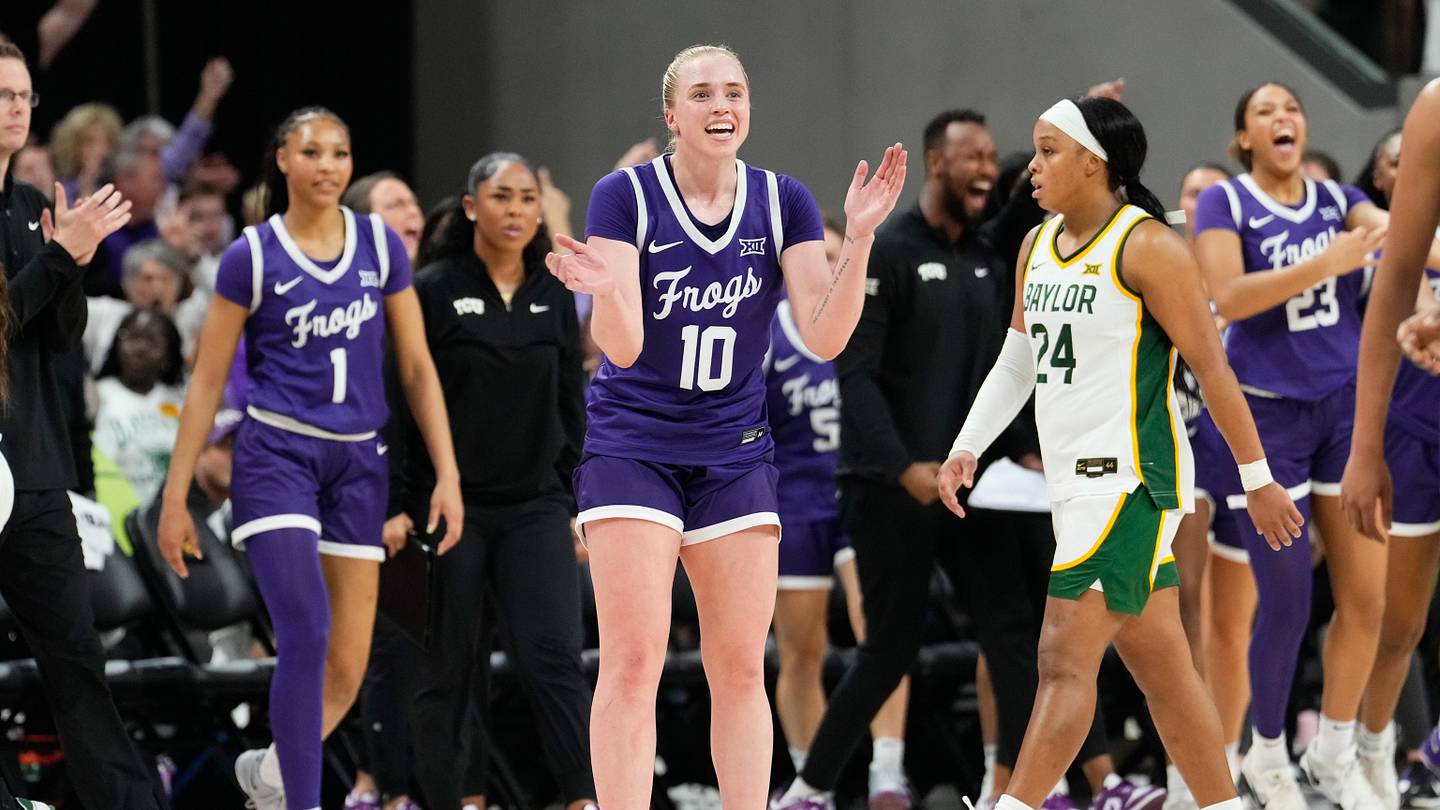 Former LSU WBB Guard Hailey Van Lith Earns Big 12 Player of the Year ...