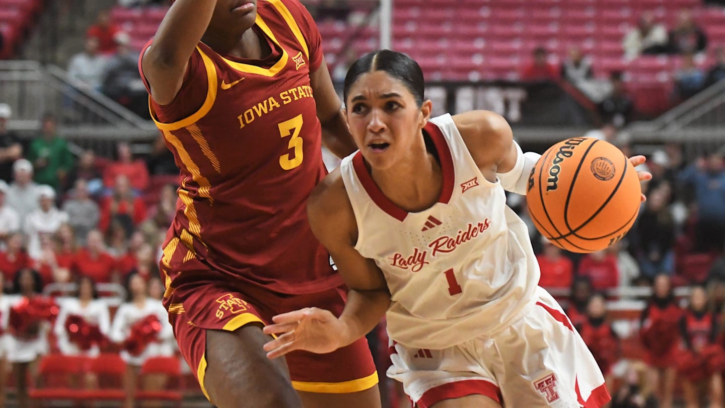 Lady Raiders Reaches Milestones in Loss to Iowa State