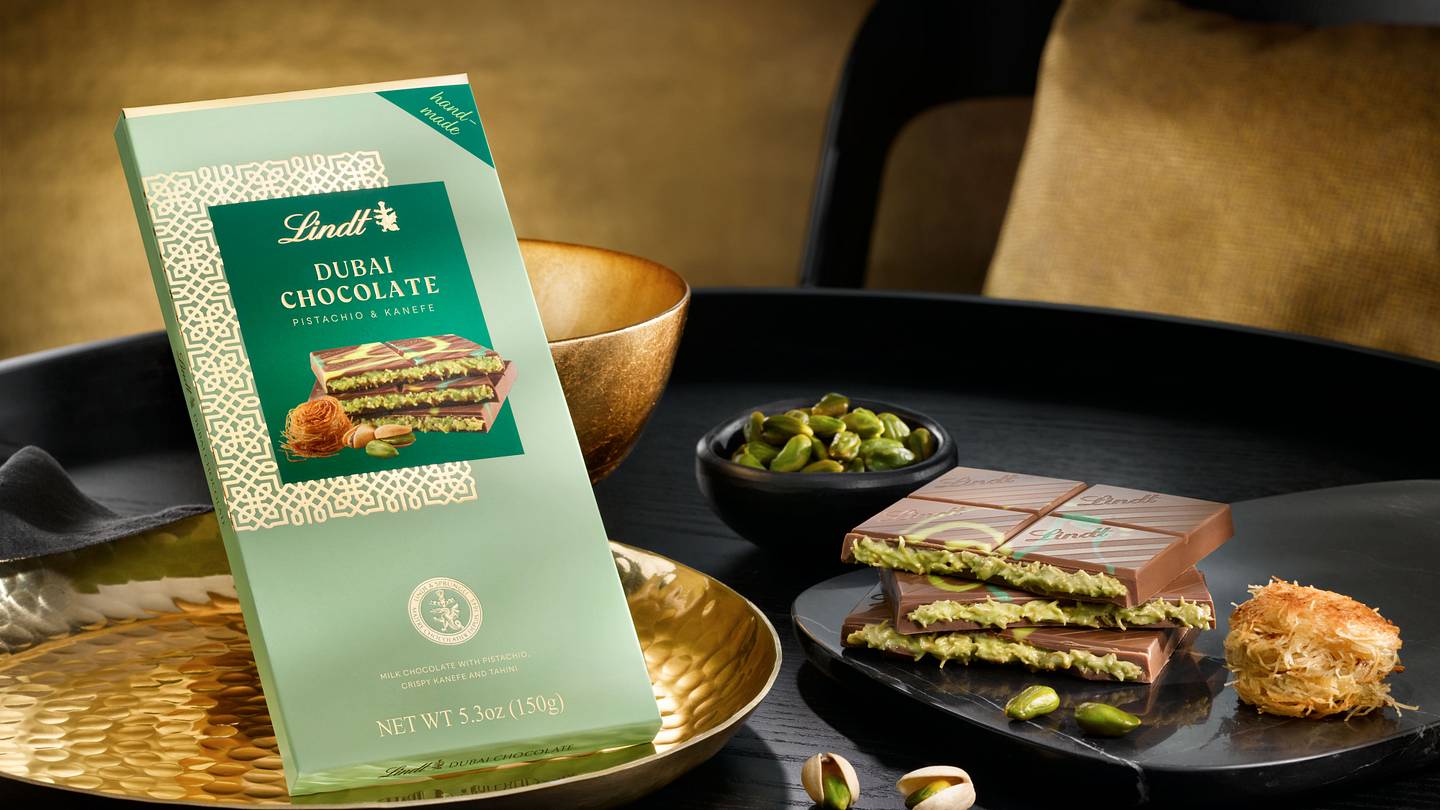 Lindt is capturing the viral Dubai chocolate magic with a one-day only ...