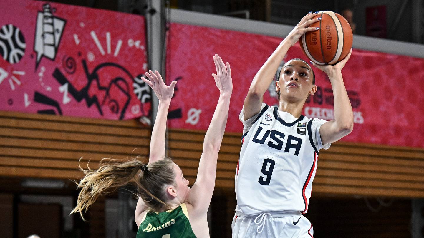 USC freshman Jazzy Davidson plays important part in Team USA's U19 ...