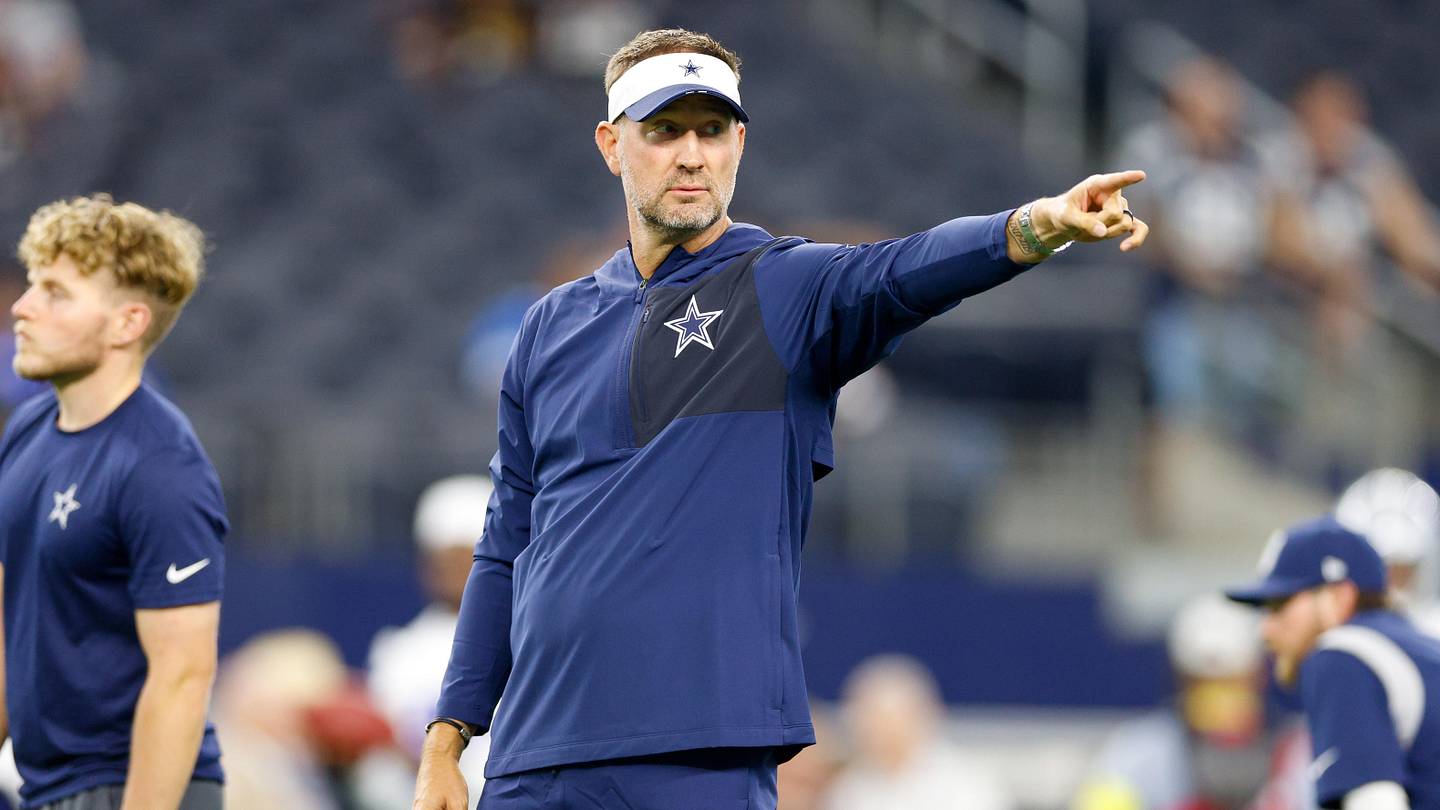 Brian Schottenheimer explains shocking Jaydon Blue absence from Cowboys ...