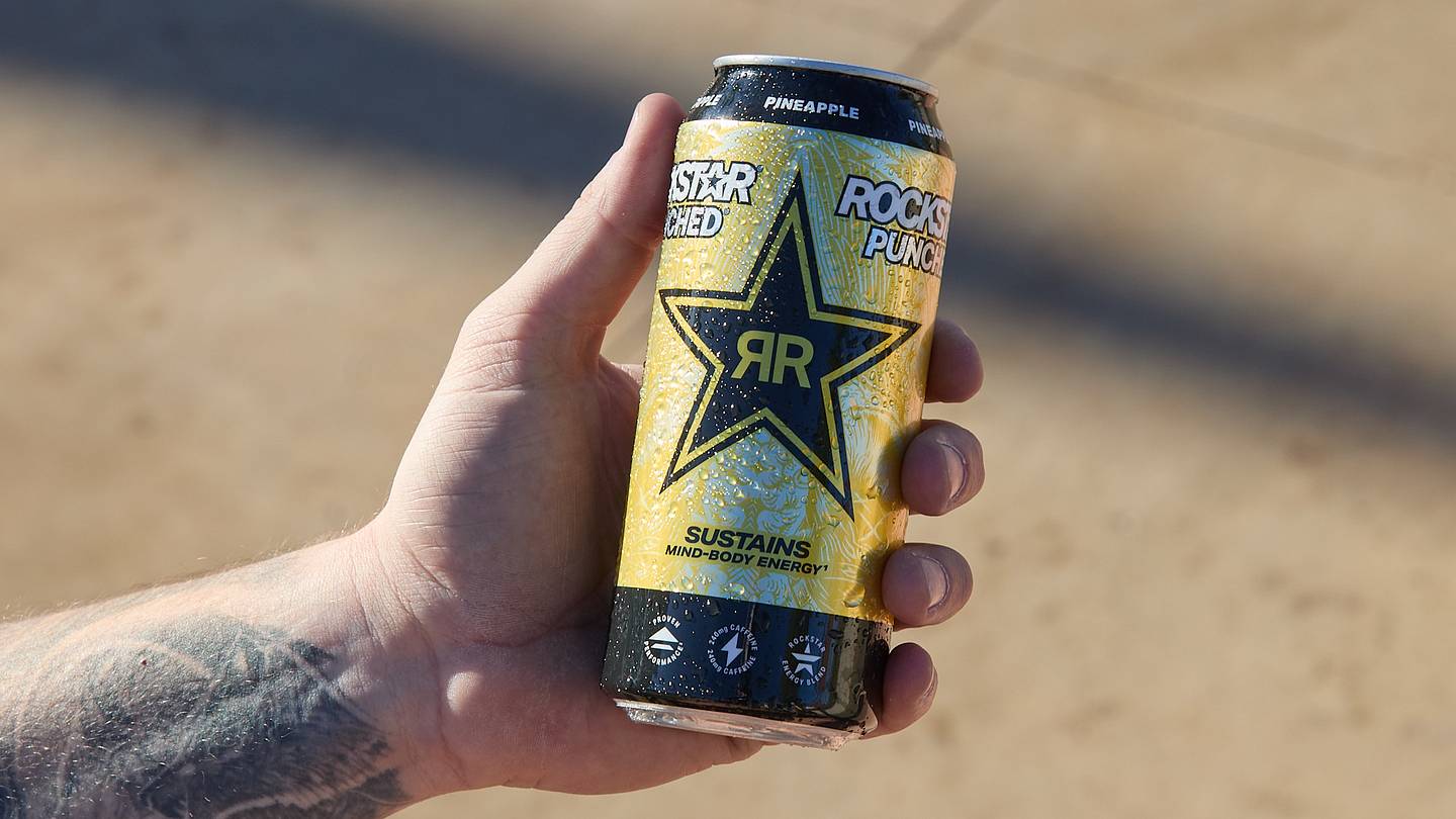 Rockstar Energy takes a trip to the tropics with its new flavors
