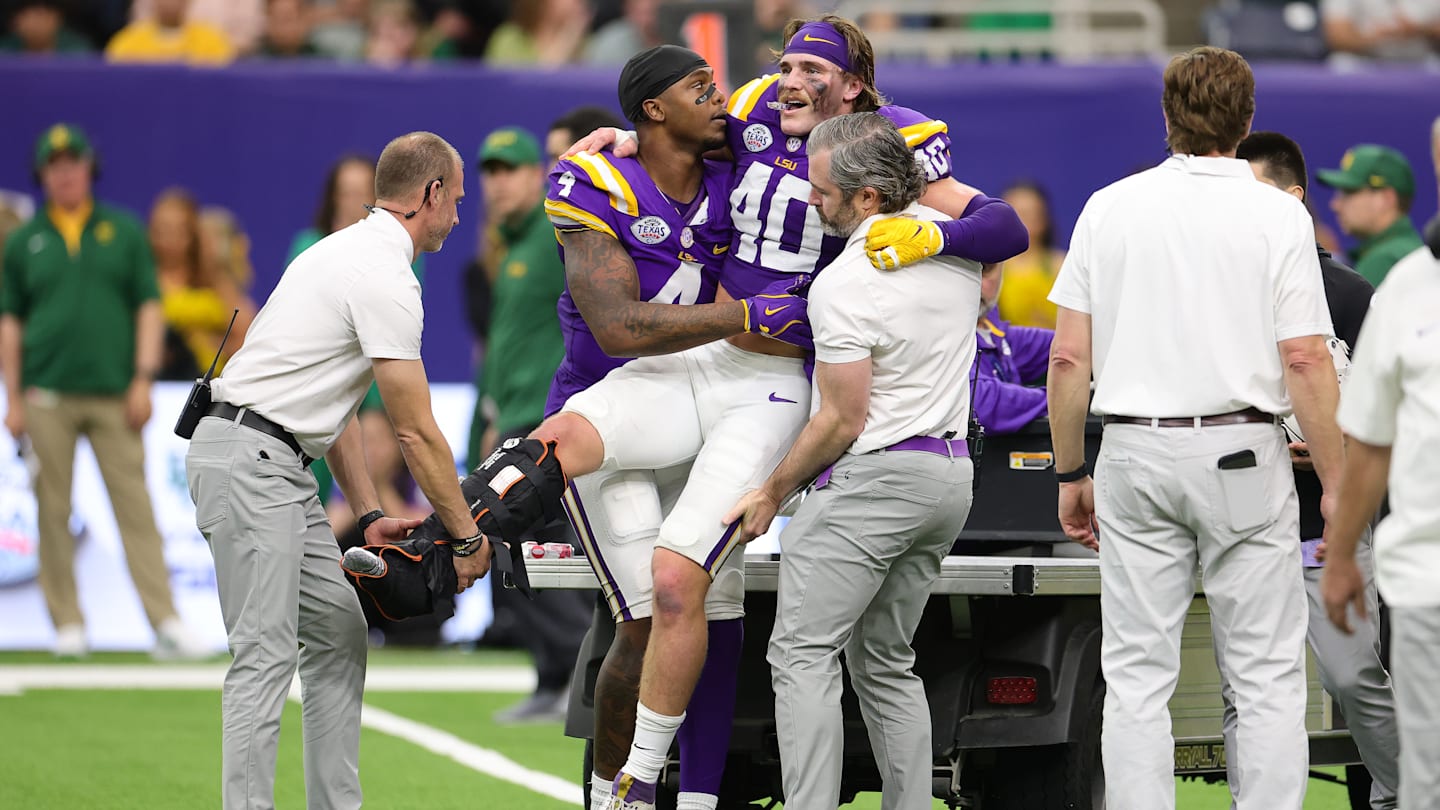 Star LSU Linebackers Harold Perkins and Whit Weeks will miss Spring ...