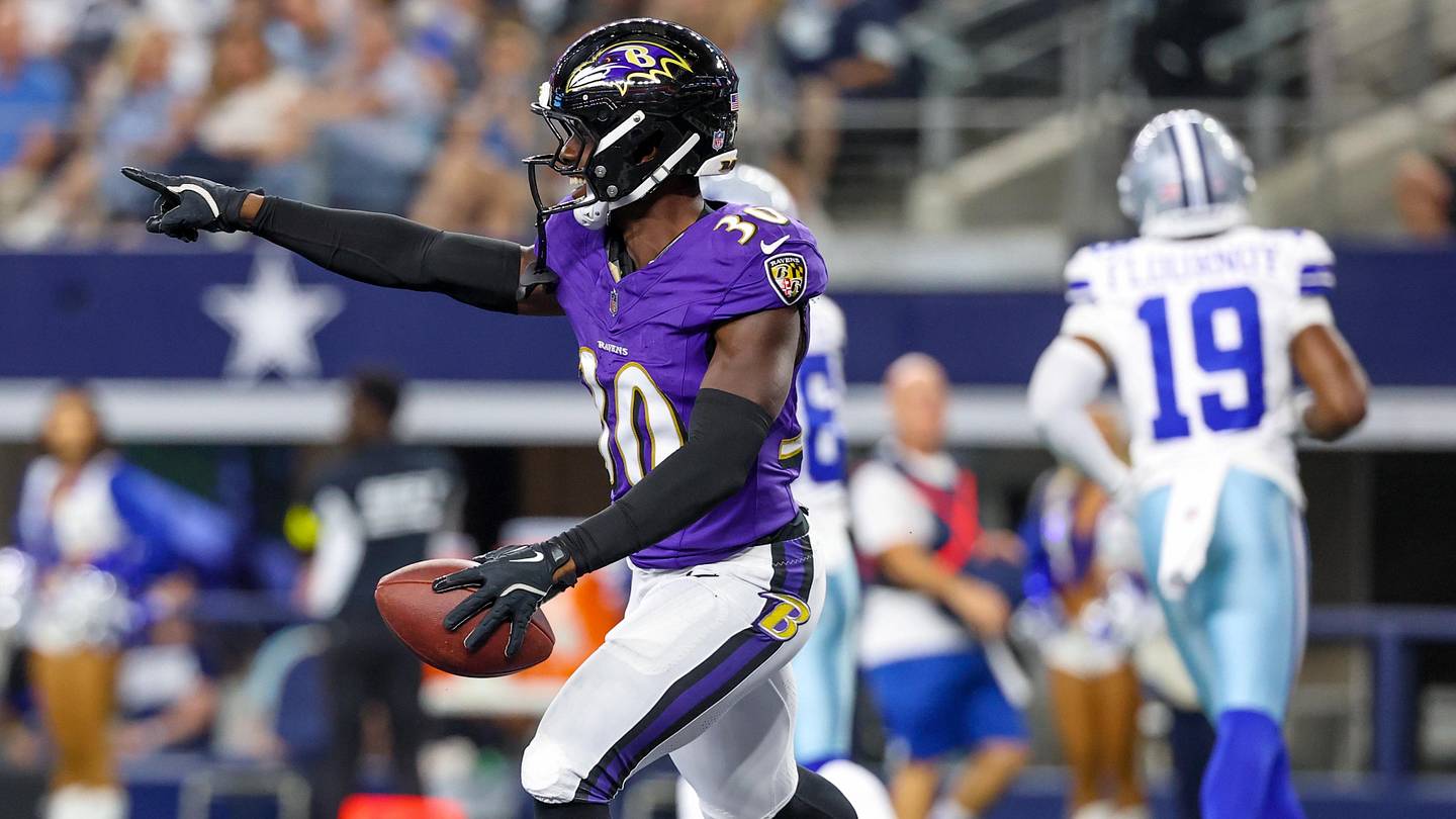 Ravens Waive Rookie DB After First Career Start