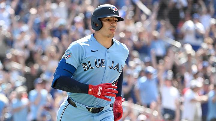 Brandon Valenzuela Is Making the Blue Jays' Kirk Decision Very Complicated