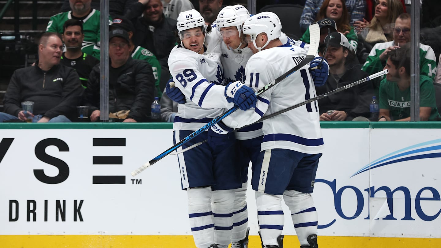 The Toronto Maple Leafs identity line has been there all along