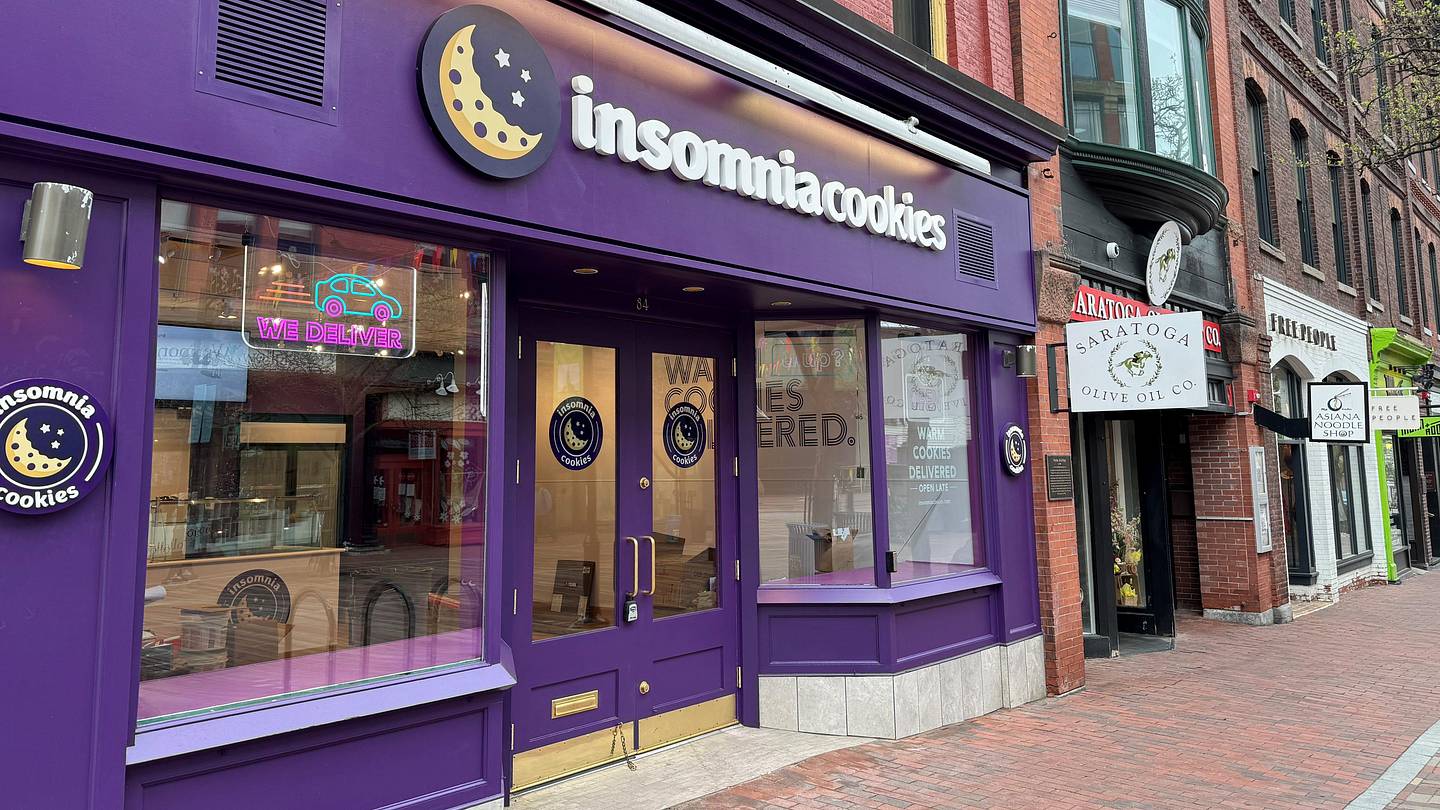Insomnia Cookies has launched a limited-edition holiday collection