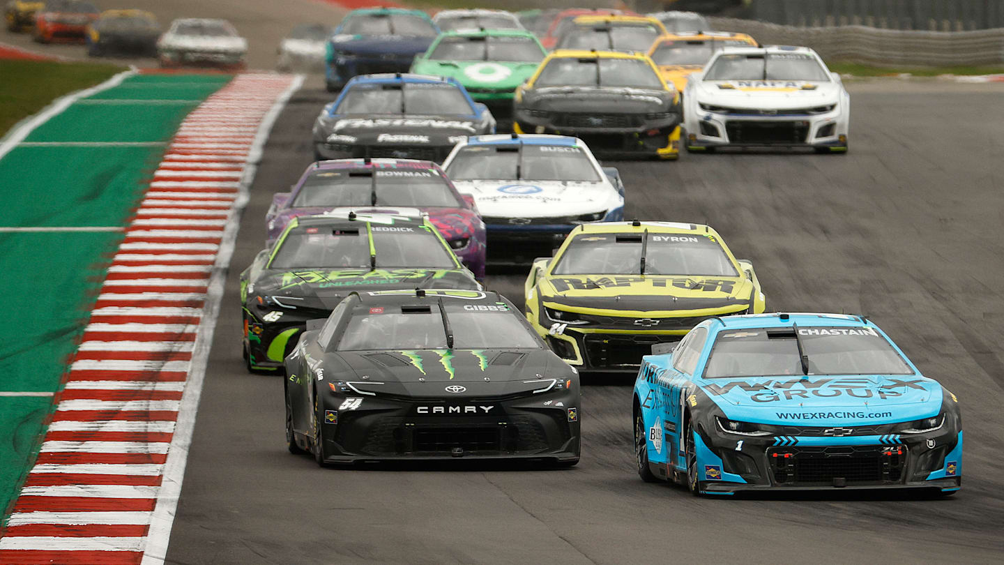 NASCAR at COTA qualifying updates, full starting lineup