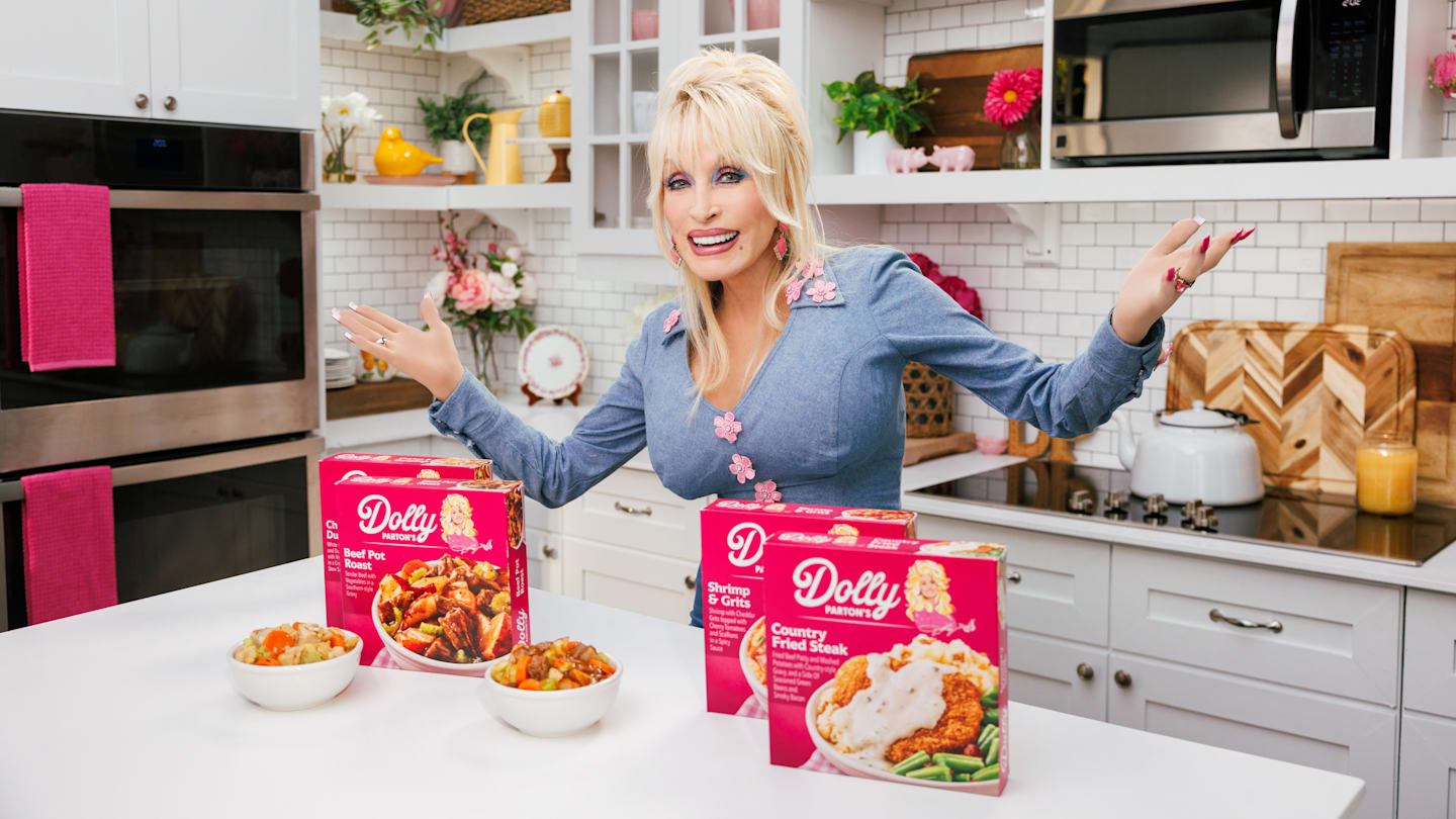 Dolly Parton frozen meals offer a serving of quick comfort