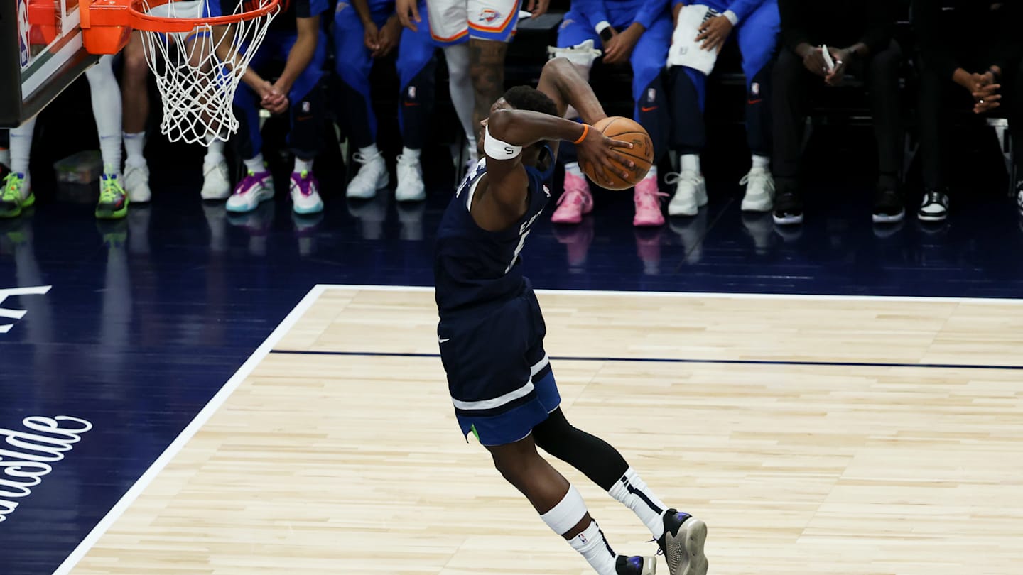 Anthony Edwards claims he would dunk on legendary giant