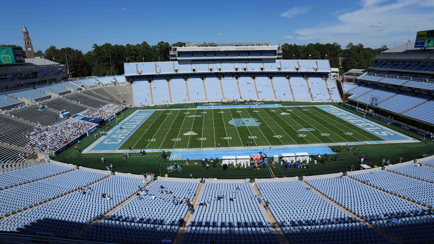 UNC students show their frustration with the football program's performance