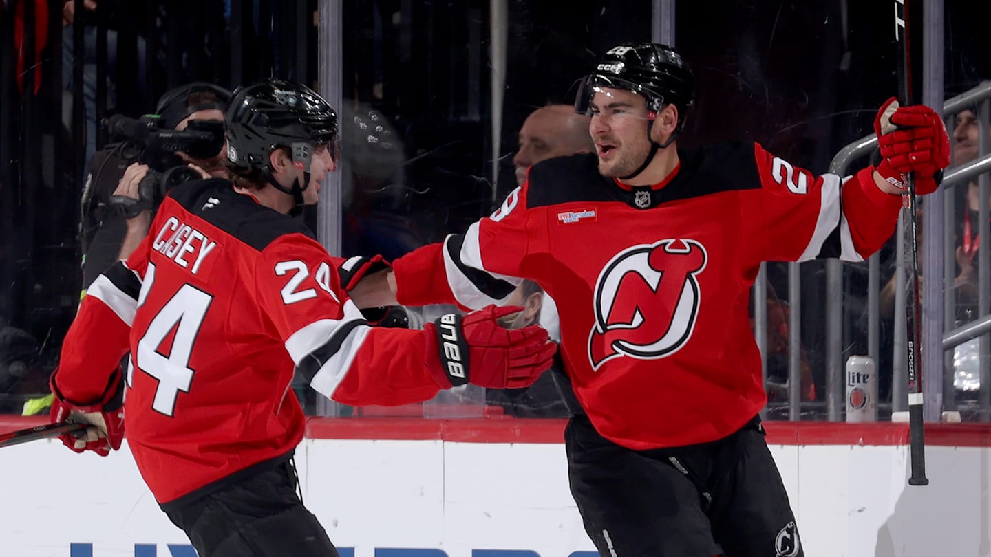 Is it possible for Timo Meier to be "March Timo" for an entire New Jersey Devils season?