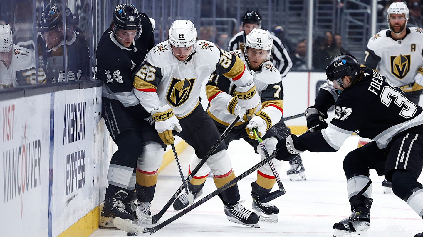The spotlight's on a forgotten Golden Knights forward again
