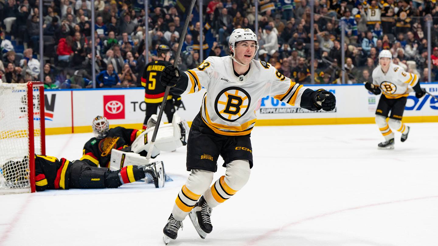 Fraser Minten’s bright future could shape the Bruins’ next core