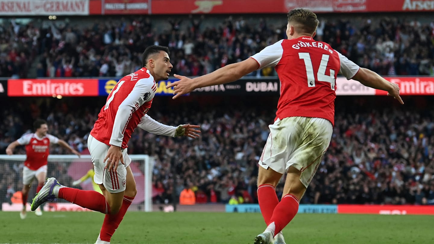 Martinelli scores epic goal as Arsenal draw against overly defensive ...