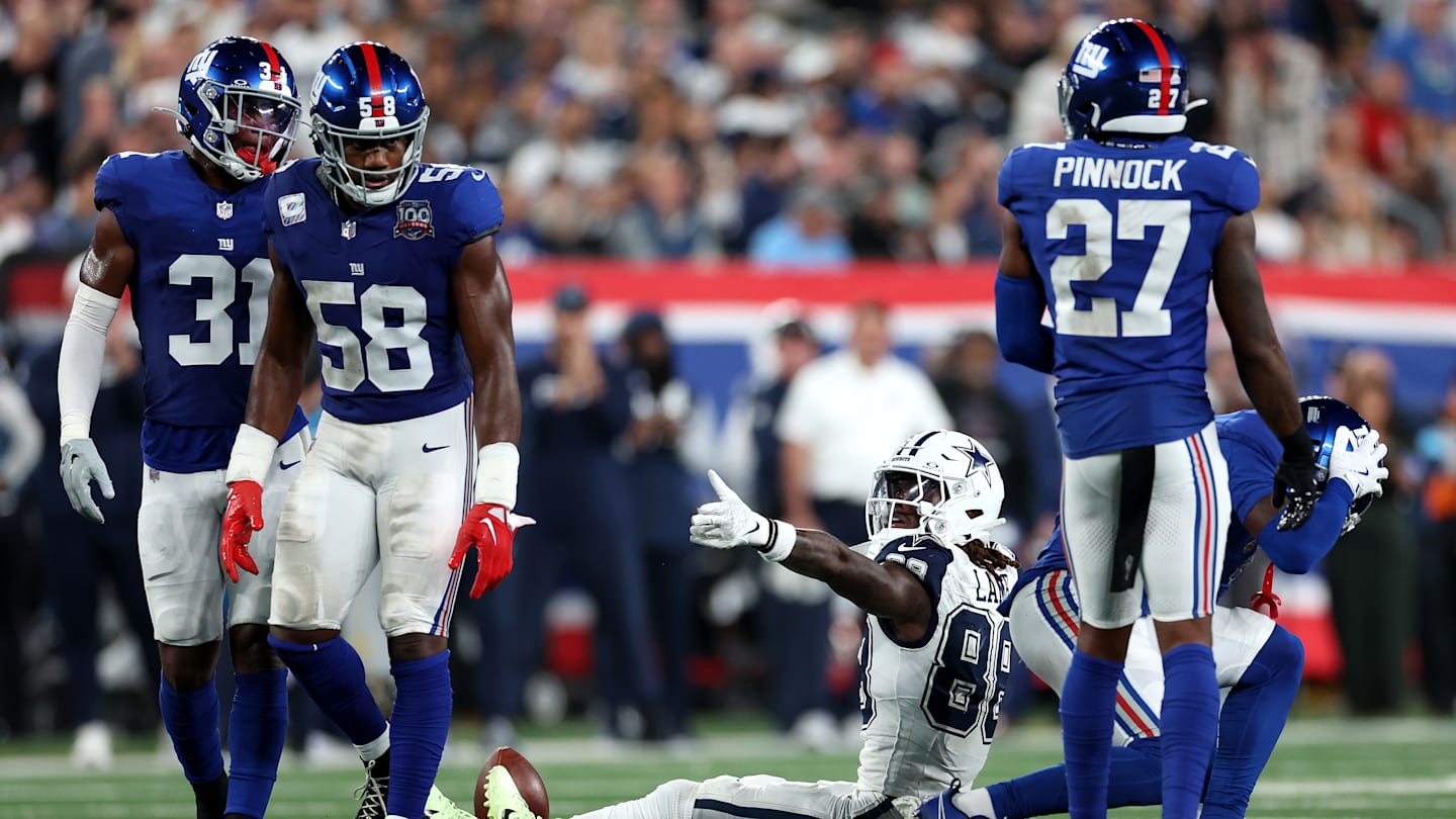 3 ridiculously bad calls from refs in NY Giants-Cowboys TNF matchup