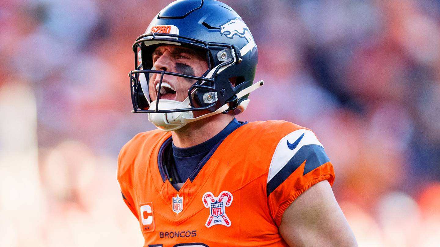 Broncos' uniforms on Christmas will be another epic first in franchise ...