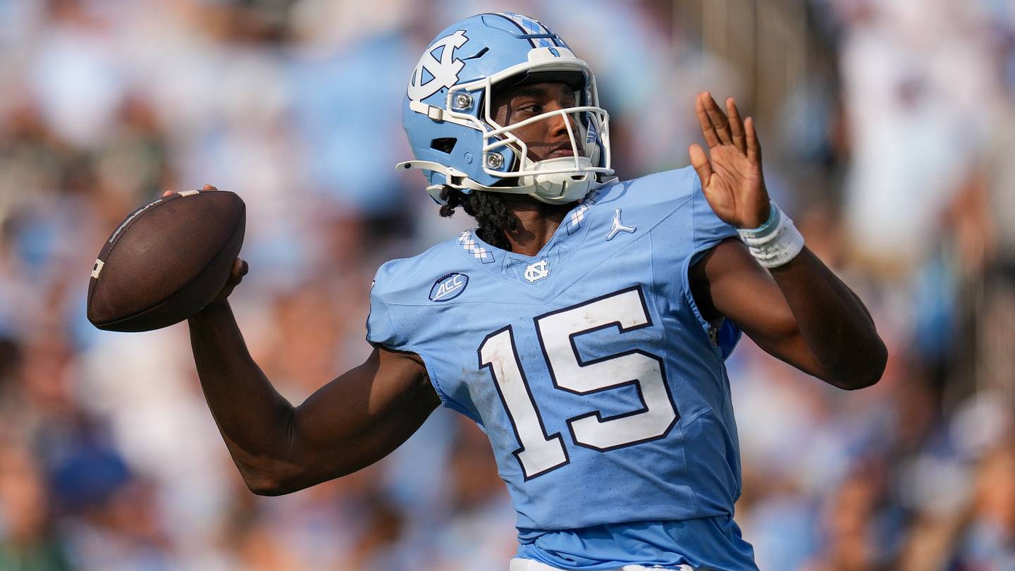 Former Tar Heel quarterback earns shot at a redemption game against his ...