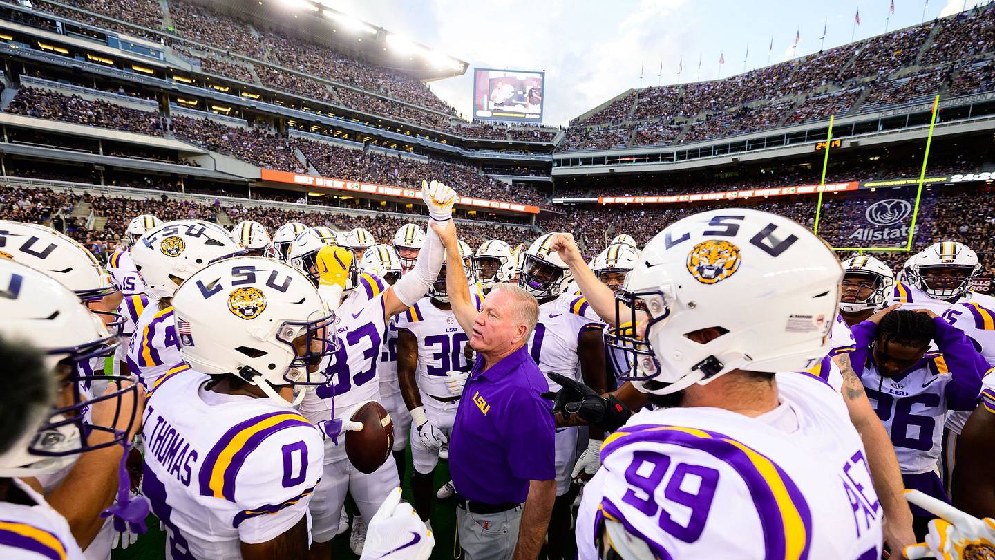 LSU Football, Ohio State Buckeyes and Georgia Bulldogs Battling for ...
