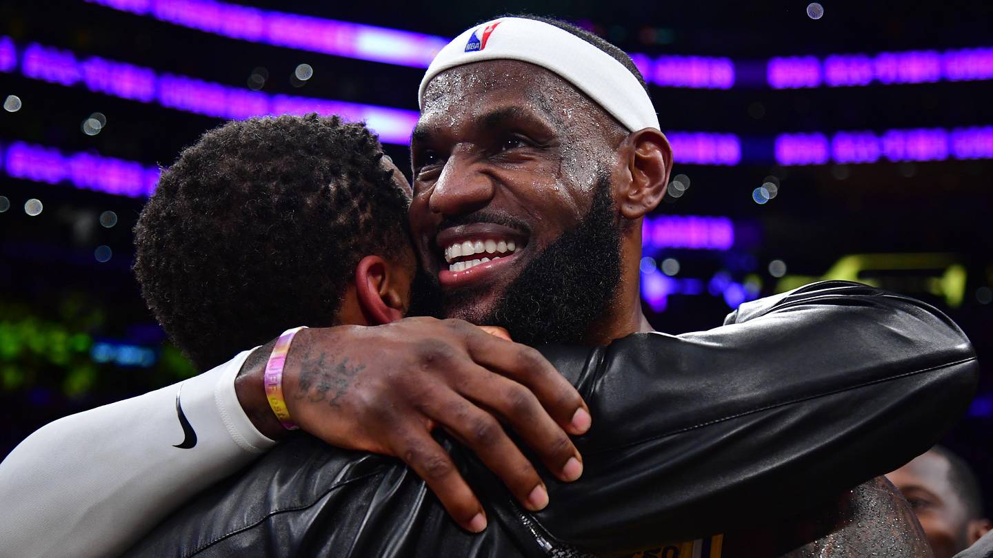 Lakers' LeBron James Shrugs Off Playoff Talk Following Rich Paul ...