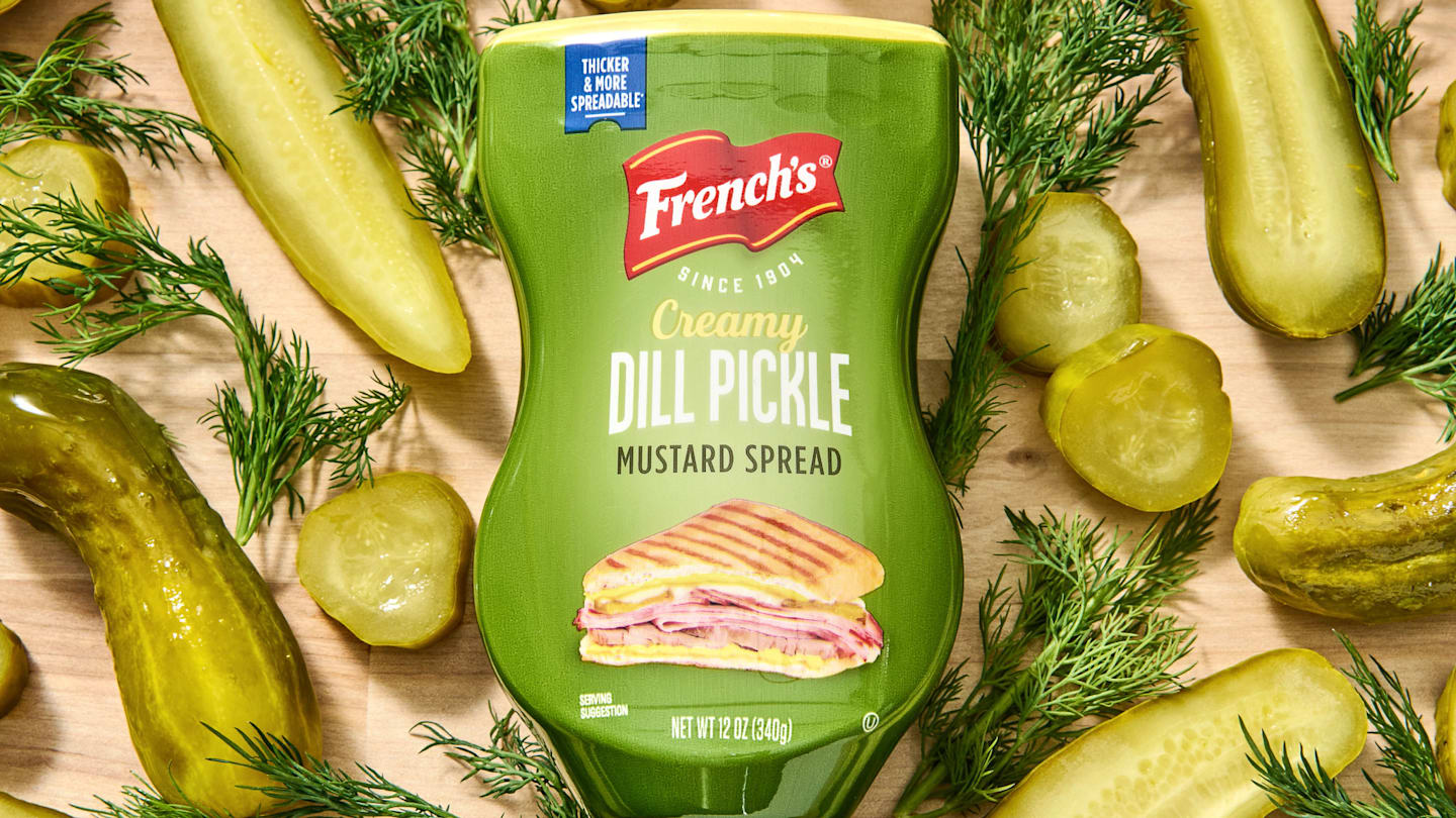 French’s Creamy Dill Pickle Mustard is the ultimate condiment mashup