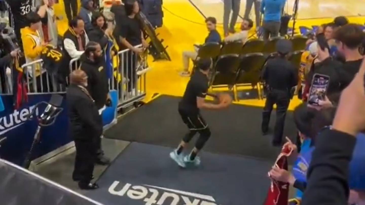 New Video Appears to Show Steph Curry Actually Missed Viral Full-Court Shot